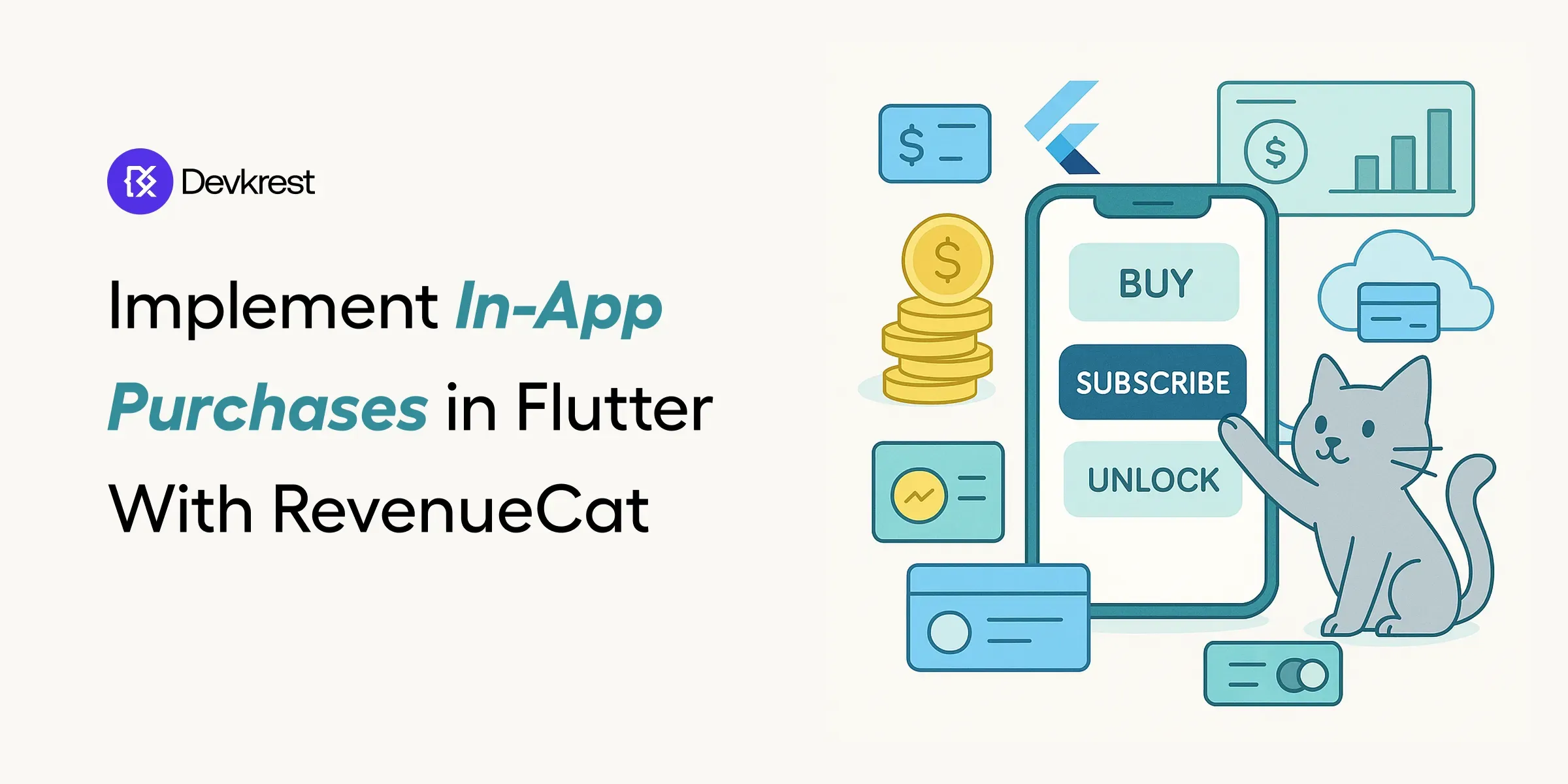 In-App-Purchase In Flutter With Revenuecat | Devkrest Blog